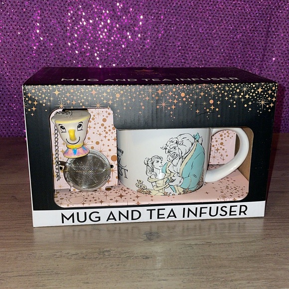 Disney | Dining | Nib Disney Princesses Beauty And The Beast Mug And ...
